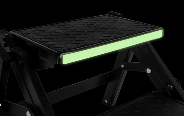 Brunner Trittstufe Ruckstep Black Fluo | Freistaat MEGA STORE Camping Shop